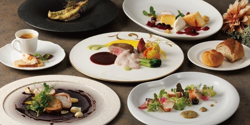 フレンチ アンシャンテ／第一ホテル東京 「Enchante～アンシャンテ～」＋フリードリンク150分（個室確約） ディナー プラン ...