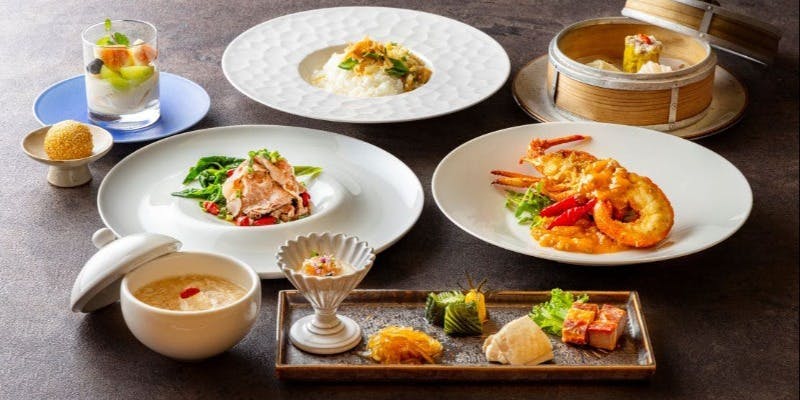 中国料理 王朝／ヒルトン名古屋 【恩恩愛愛】北京ダック・鮑など旬の食材を用いたチャイニーズコース 全8品 ディナー プラン(12246510 ...
