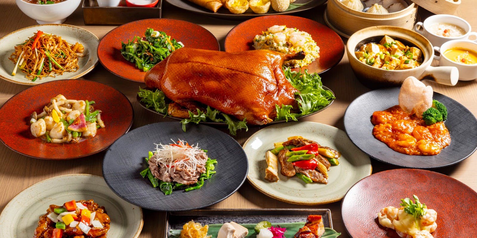 中国料理 王朝／ヒルトン名古屋 50種類のオーダーバイキング「王朝の味覚」北京ダックや本場四川式ロブスター ディナー プラン(12168450 ...