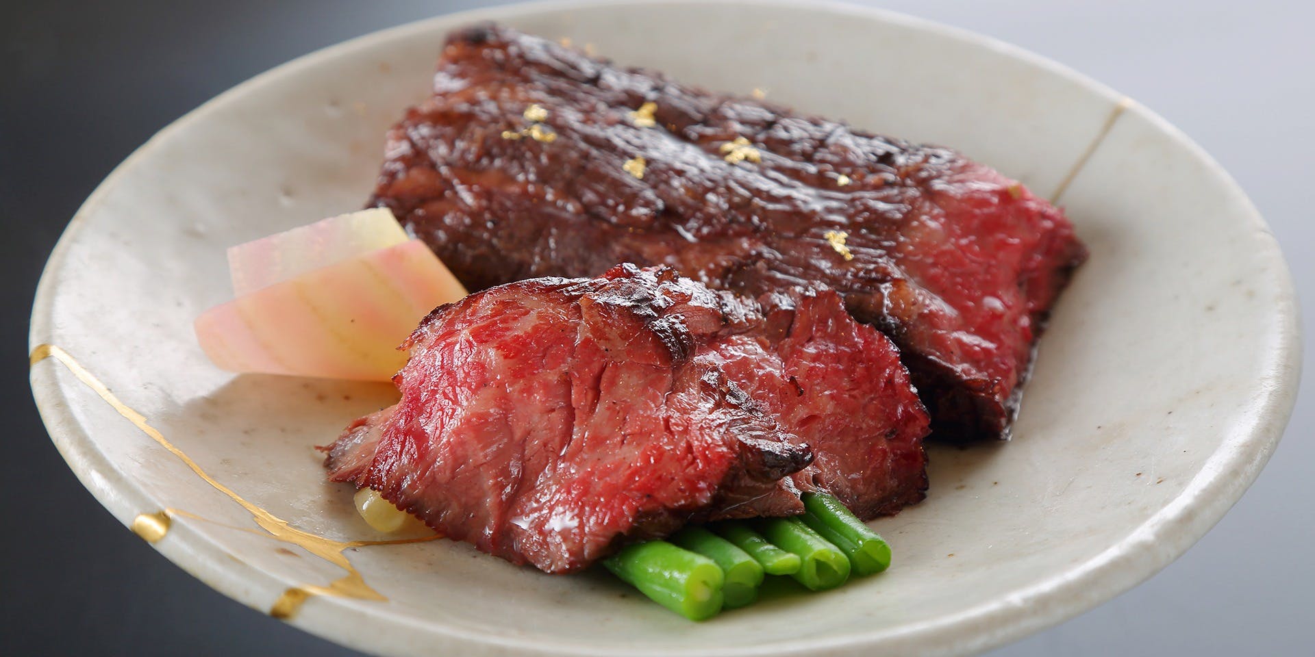 京風鉄板 はせ川 【平家】活伊勢海老、活鮑、厳選A5黒毛和牛シャトーブリアン10品 ディナー プラン(12609233)・メニュー