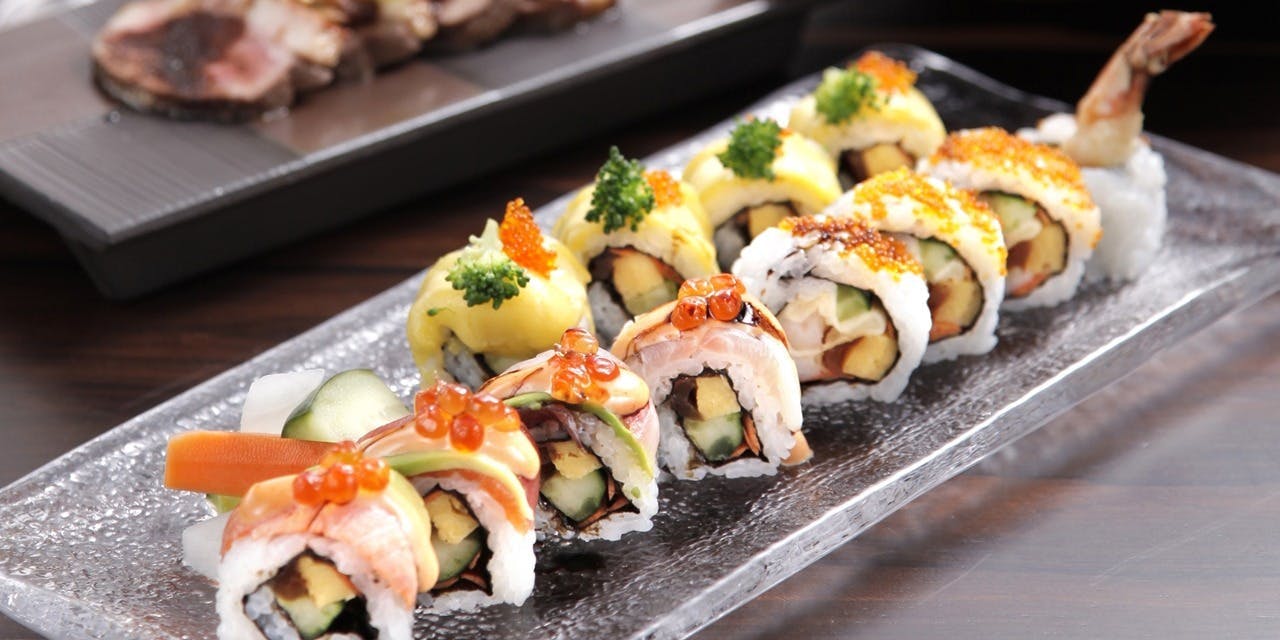 SHARI THE TOKYO SUSHI BAR 【土日祝Dinner限定】SHARI名物のロール寿司を7種類堪能できる全6品のコース ...
