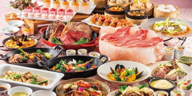 ブラスリー ミリー ラ・フォーレ／ローズホテル 横浜 【3・4・5月】ウィークエンドランチブッフェ ～世界の料理紀行～＋乾杯ドリンク（100分 ...