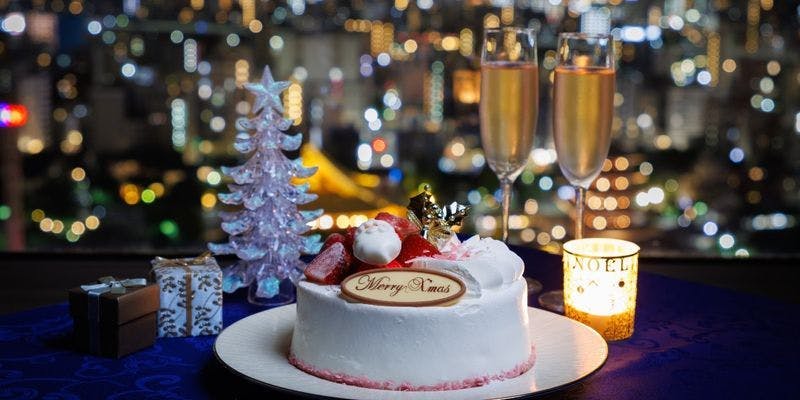 THE DINING シノワ 唐紅花＆鉄板フレンチ 蒔絵／浅草ビューホテル27F 【Xmas2025】中華×フレンチ 二人のシェフが贈るXmasコース＋窓際確約・乾杯シャンパン・Xmasケーキ ...