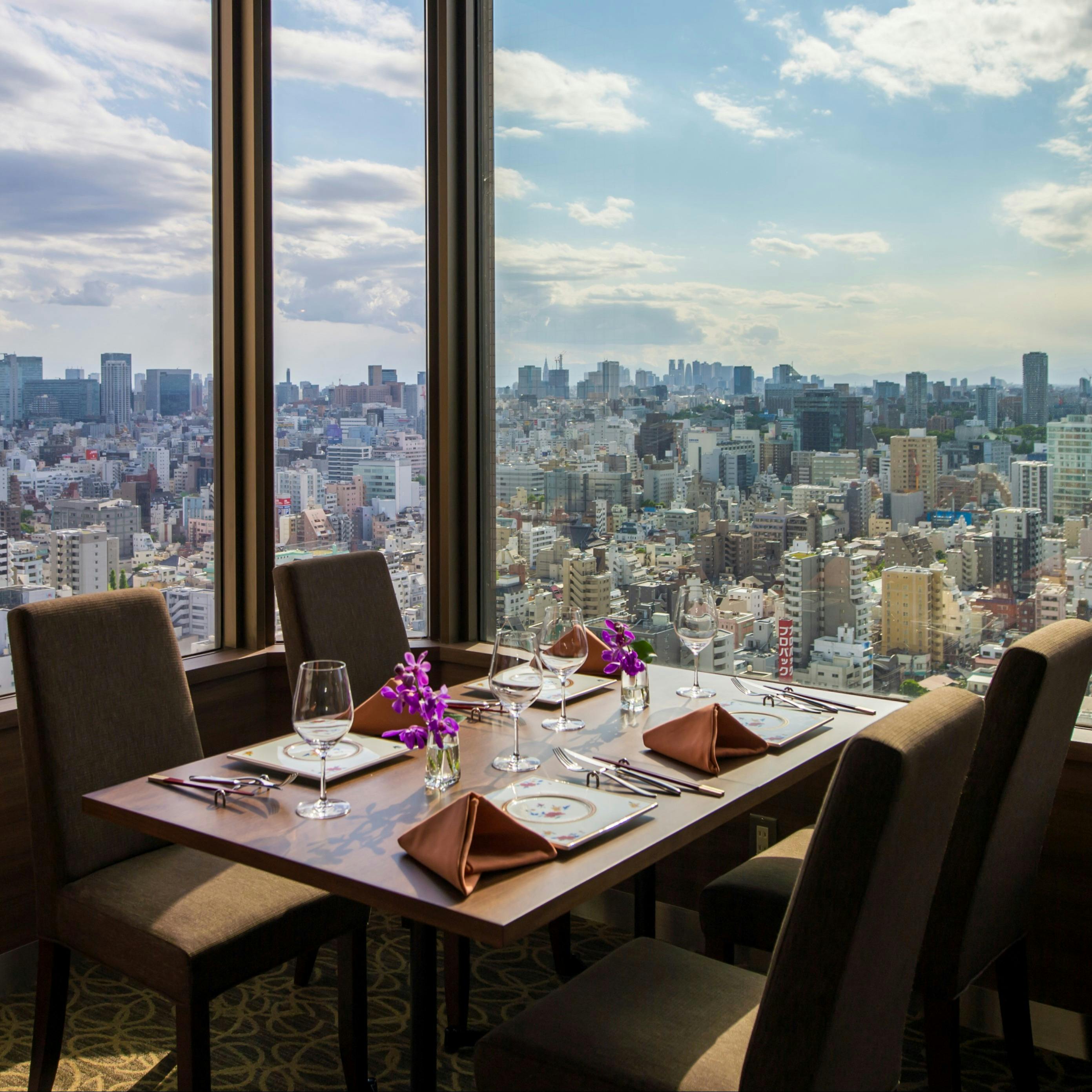 THE DINING シノワ 唐紅花＆鉄板フレンチ 蒔絵 (ザ ダイニング シノワ カラクレナイ) - 浅草ビューホテル27F/中国料理・フランス料理 - PayPayグルメ