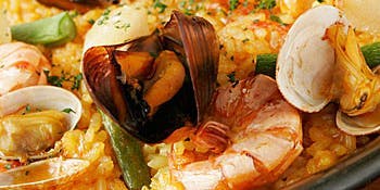 バル デ エスパーニャ ビルゴ 【スペシャルランチコース】魚介パエリヤや豚など計8品＋スパークリング含む2時間飲み放題 ランチ プラン ...