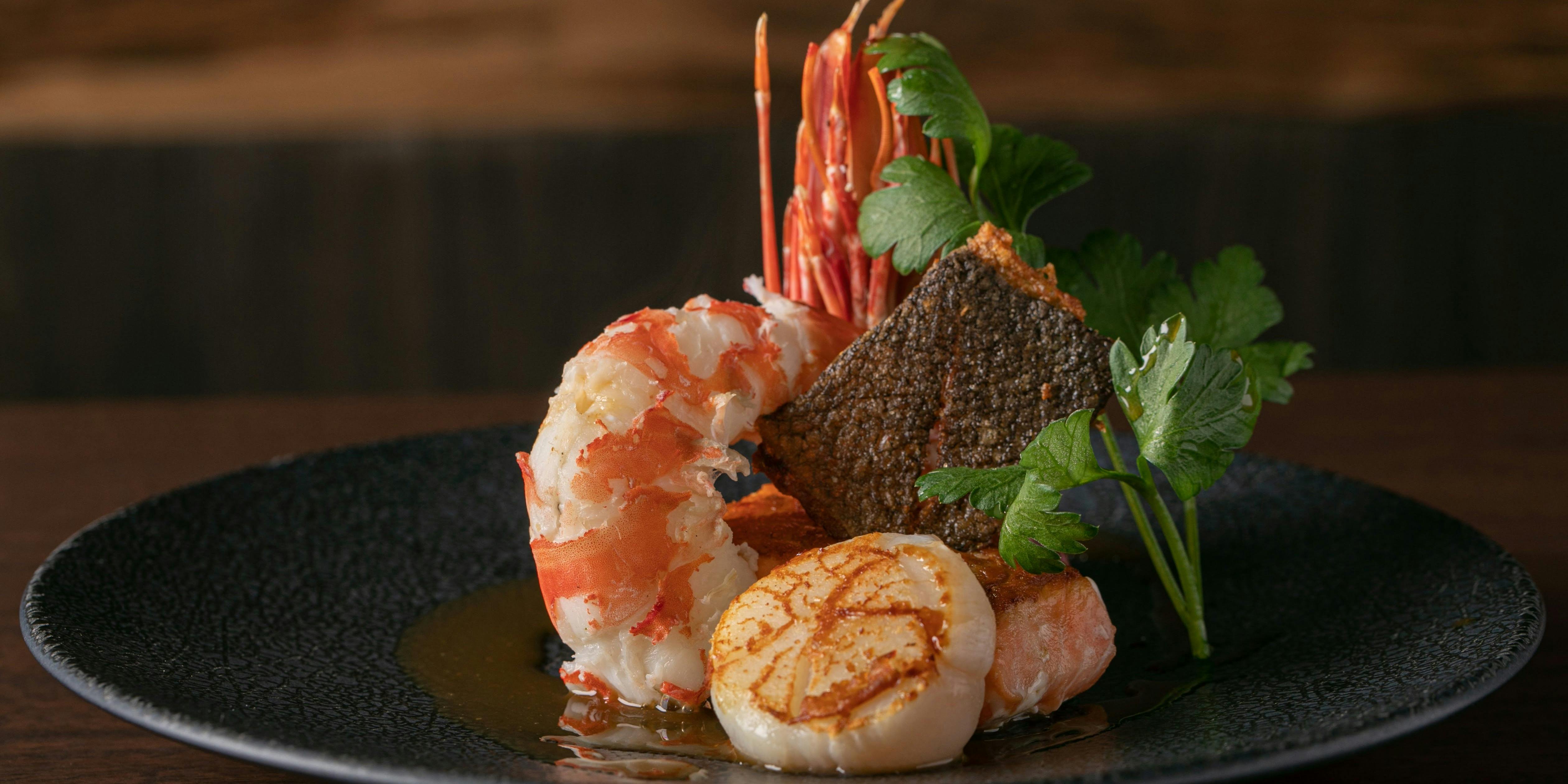 鉄板Dining SEEKS 【SEEKSコース】厳選和牛ステーキ＋海鮮3種など大満足コース！接待にもオススメです ディナー プラン(12142168)・メニュー