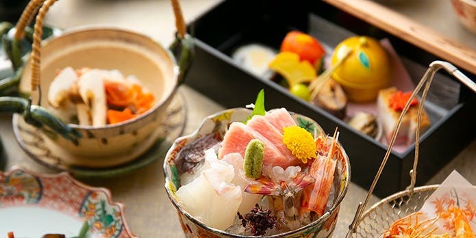 下鴨 福助 下鴨本店 【飲み放題付会席】新年会・年末の接待に ～葵～旬の素材の京料理全11品＋120分飲み放題（個室） ランチ プラン ...