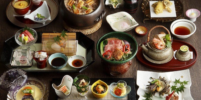 横浜 なだ万賓館 調理長のおすすめ懐石「濱風～はまかぜ～（8月）」！＋乾杯ドリンク ディナー プラン(12160672)・メニュー