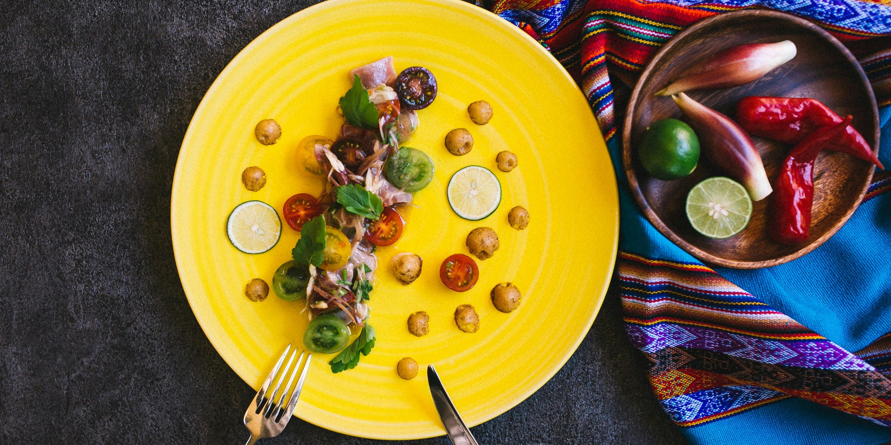 THE Tender HOUSE DINING 【ペルー料理で贅沢体験】国産牛や鮮魚、デザート等全7品 コンテンポラリーコース ディナー ...