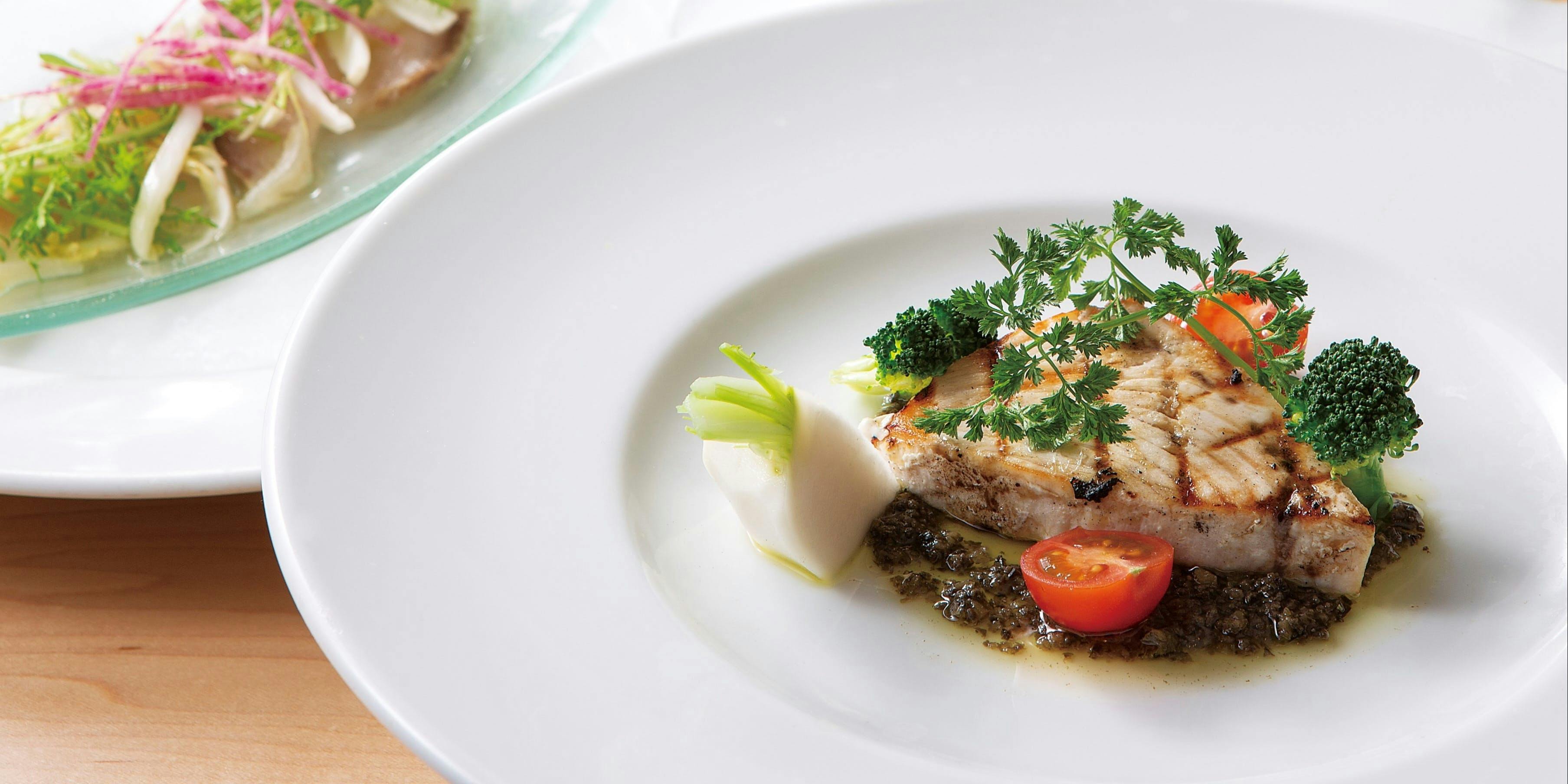 Osteria UVA RARA横浜 【2月UvaRara 旬食材の特製ランチコース「イル・プランツォ」】全5品のイタリアンランチ ランチ ...