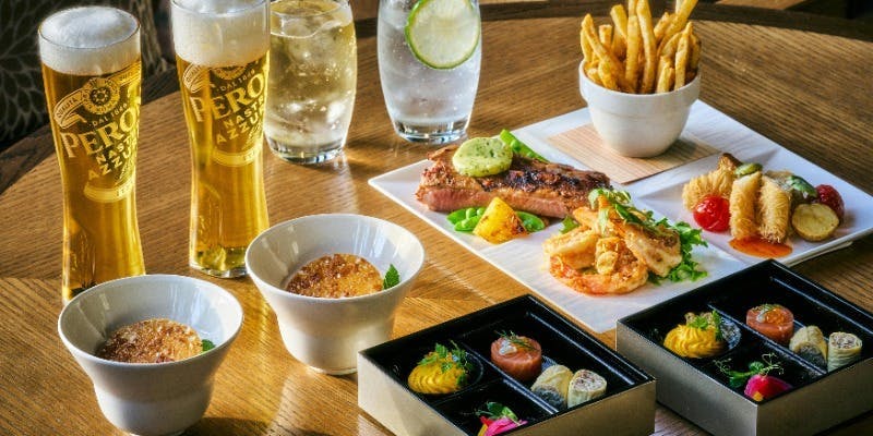 DINING & BAR TABLE 9 TOKYO／品川プリンスホテル 【LOUNGE】天空のビアガーデン＋フリーフロー（2時間制・ドリンクのみ） ディナー プラン(12380145)・メニュー
