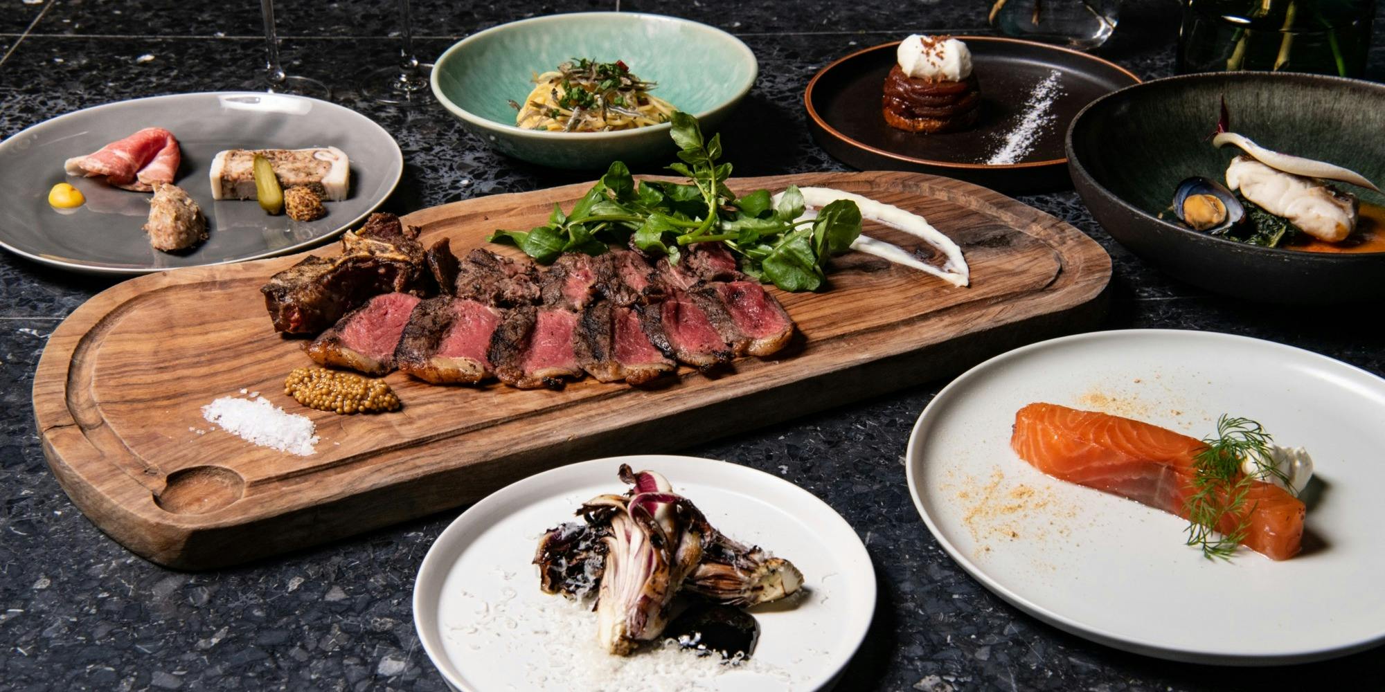 THE CORE KITCHEN/SPACE 【2.5時間飲み放題付スペシャルコース】Tボーンステーキ、鮮魚、自家製シャルキュトリー ディナー プラン(12170679)・メニュー