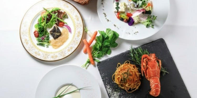 ビストリアギャツビー 【ビストリア コース】お誕生日や記念日におすすめ！パスタorピザ、お肉＆お魚など 全8品 ディナー プラン ...