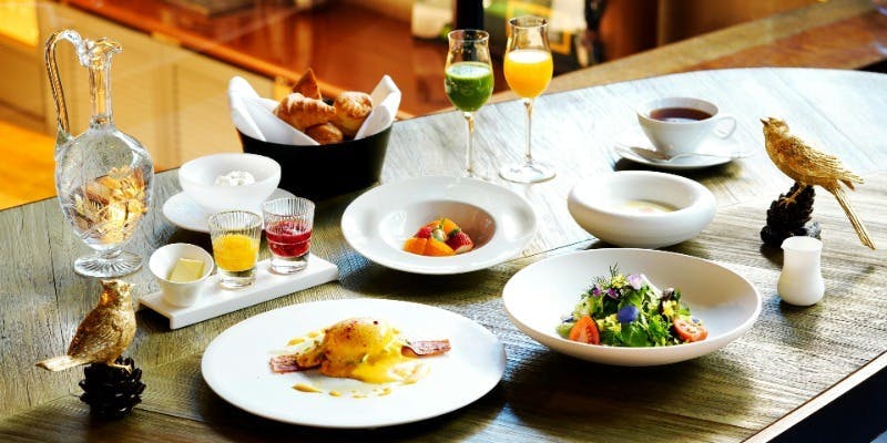 THE TERRACE & BAR／ART MON ZEN KYOTO 【期間限定】コース仕立てのご朝食 ART MON ZEN Breakfast（7/7～8/17） 朝食 プラン ...