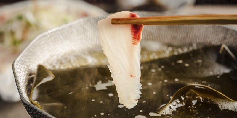 Soba&Co. 神谷町店 ～しゃぶしゃぶコース～名物鮮魚のしゃぶしゃぶ付き全7品＋2時間飲み放題（30分前LO） ランチ プラン(11803215)・メニュー