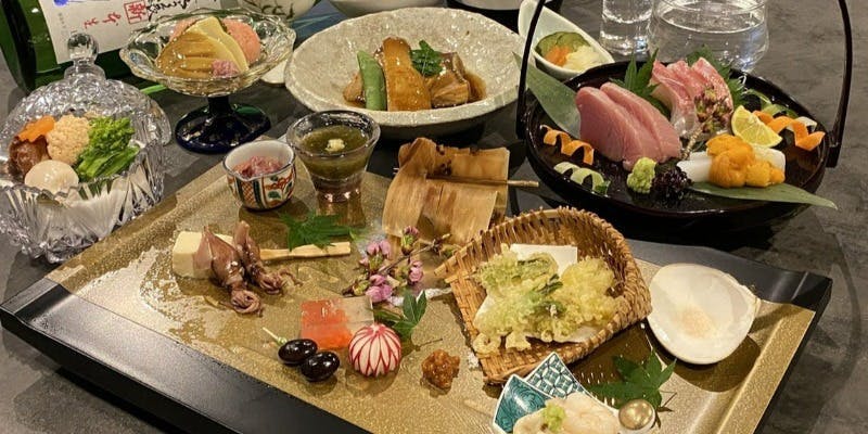 魚や市はなれ 7000円コース【お席120分地酒入り飲み放題Lo90分付！】 ディナー プラン(12442390)・メニュー