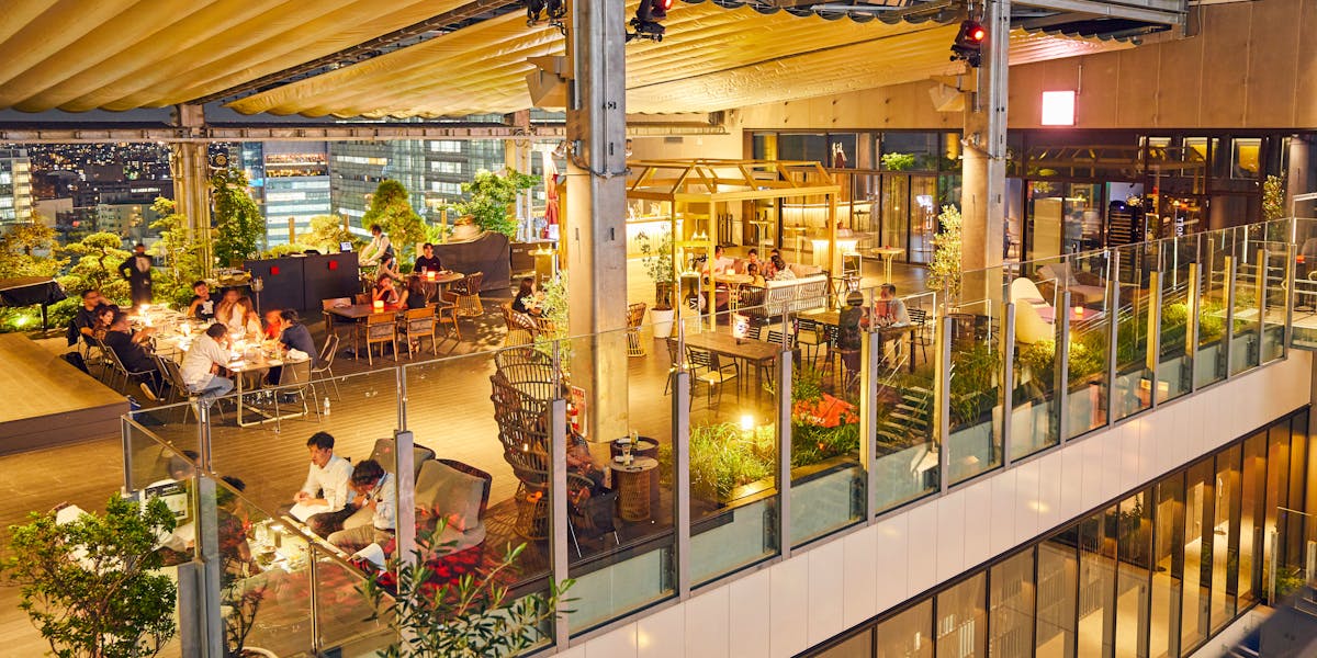 CE LA VI TOKYO 【18F Restaurant】ランチ席のみ予約＋1 Glass of Sparkling ランチ プラン ...