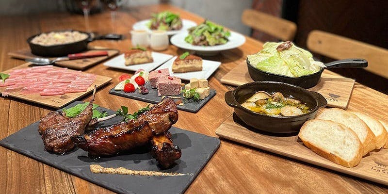 ミートキッチン log50 ハレザ池袋前店 【曜日限定】気軽にバルコース＋2時間飲み放題（2/26～） ディナー プラン(12264143)・メニュー