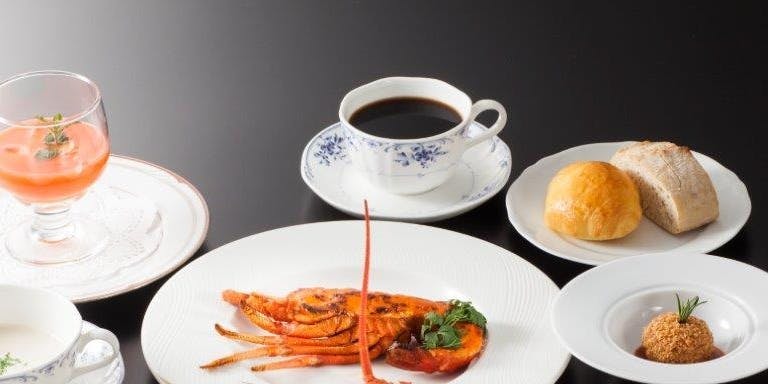日本料理＆欧風料理 有楽／名鉄小牧ホテル 【鮑＆ロックロブスターを味わうフルコース】全6品 ランチ プラン(11548152)・メニュー