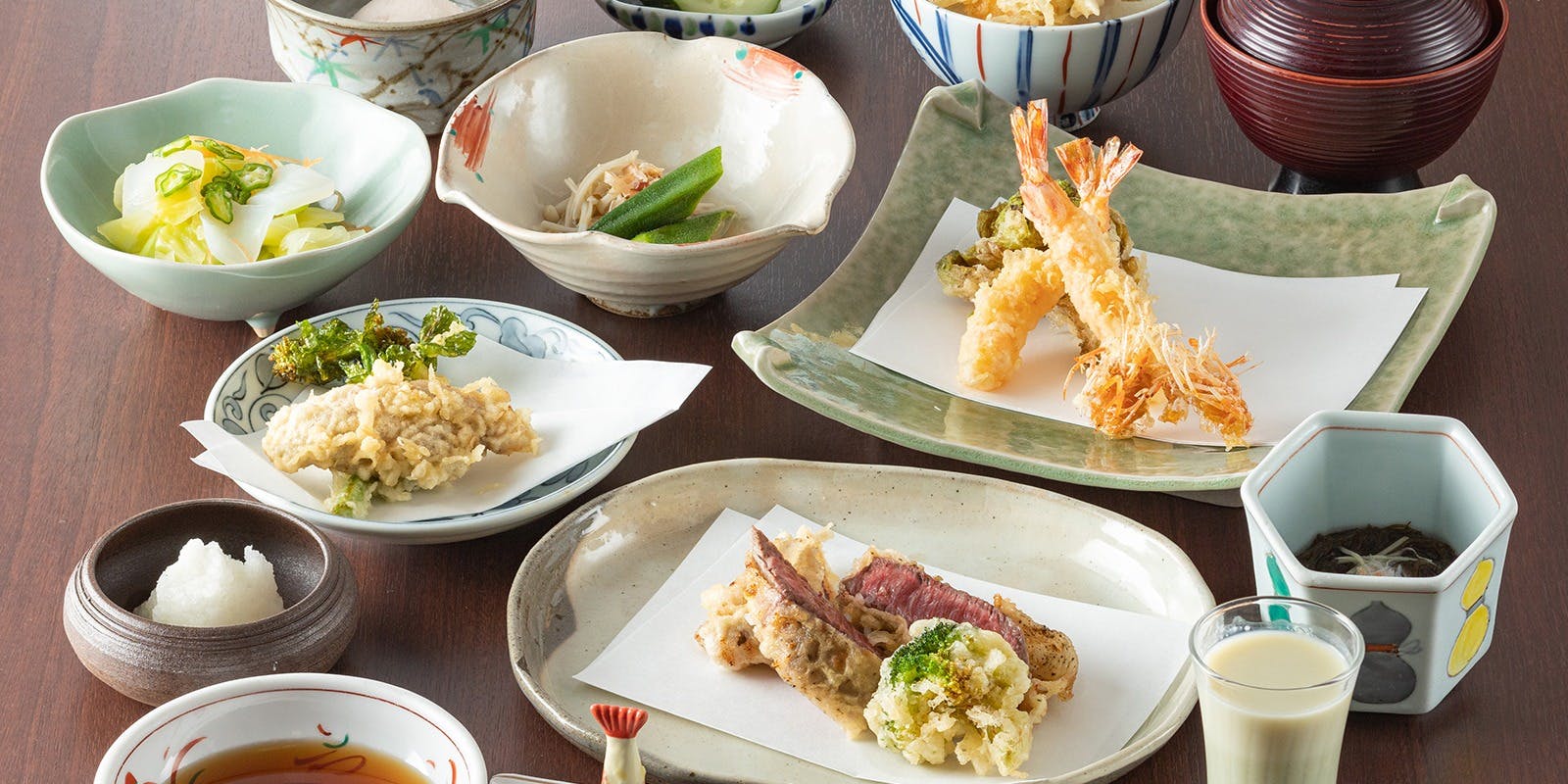 天ぷらひさご 大崎店 【ランチ】天ぷらコースD（5～6名） ランチ プラン(12176865)・メニュー [一休.comレストラン]