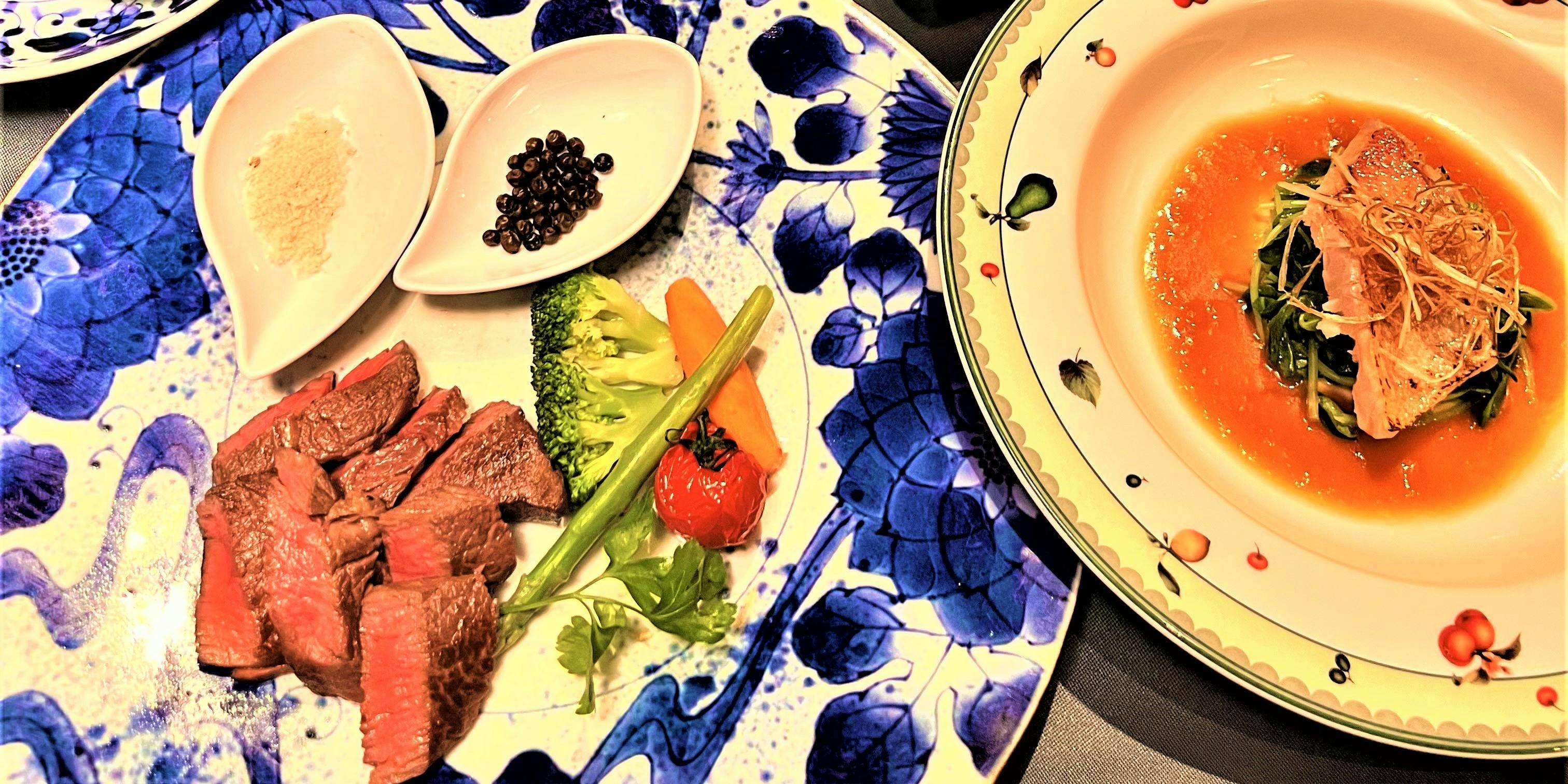 DDSK サイゴン キッチン 【2025Xmas Anniversary Corse】花籠前菜7種、A5しゃぶしゃぶフォー等13品＋飲み放題 ...