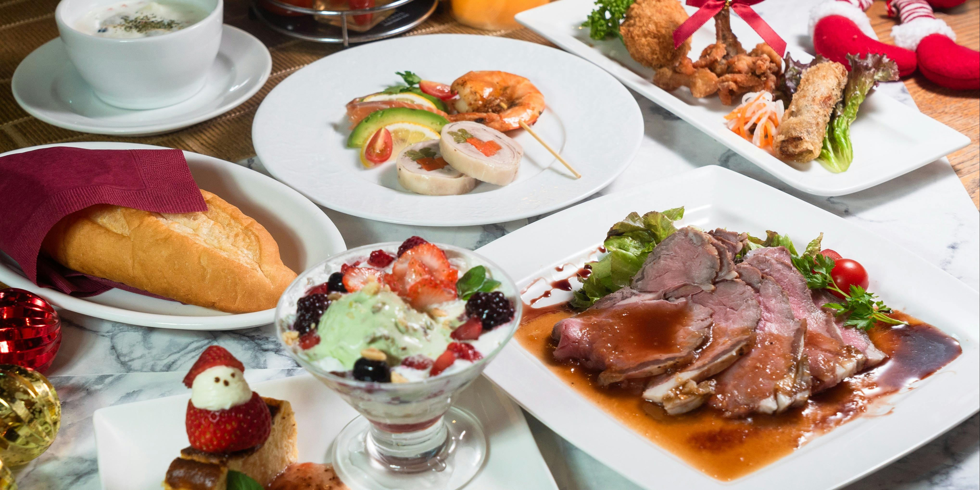 DDSK サイゴン キッチン 【Xmas2025】花籠7種、選べる逸品2種、デザート 全4品＋選べる乾杯ドリンク ランチ プラン ...