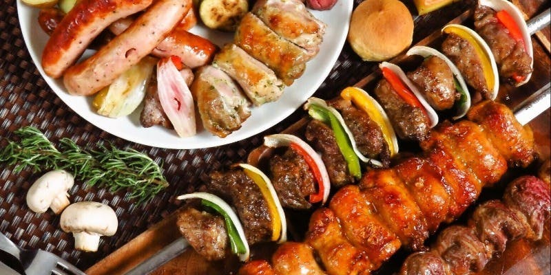 シュラスコレストラン ALEGRIA Jimbocho 15種類シュラスコ食べ放題＋サイドメニュー3品 ランチ プラン(12143202)・メニュー