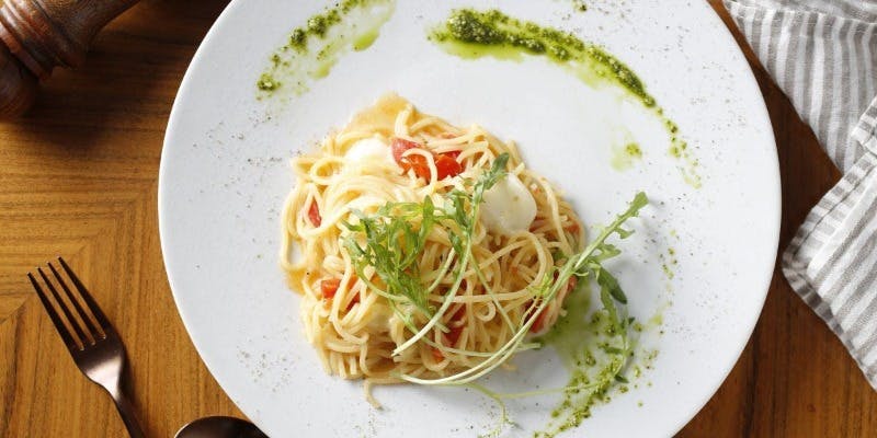 Restaurant Azzurro Mare Terrace on the Bay 【90分アルコール フリー付きランチ】パスタと選べる ...