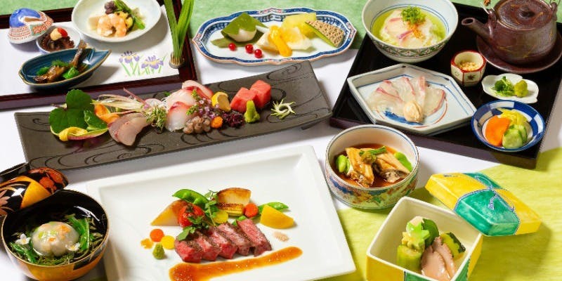 日本料理 さくら／ホテルオークラJRハウステンボス 【さくら会席おすすめフェアメニュー】長崎県産 和牛炙り焼きや、タイ茶漬けな ど全8品 ...