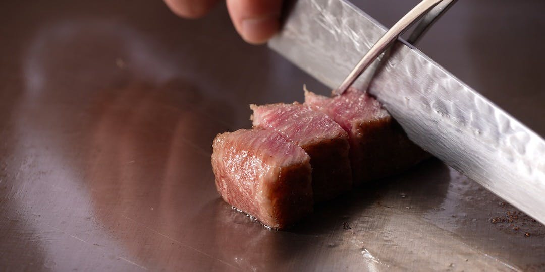 WAN STEAK HOUSE／ONE FUKUOKA HOTEL 【ランチコース】黒毛和牛 肉寿司・牛タン ステーキ・焼き野菜・特選和牛・本日のデザートなど全7品 ランチ プラン ...