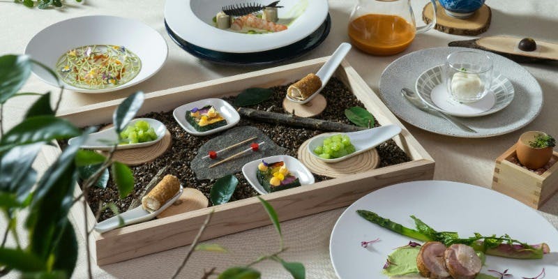おやさいダイニング Restaurant MORINIWA／オーパークおごせ 春夏料理長スペシャルディナーコース ディナー プラン ...