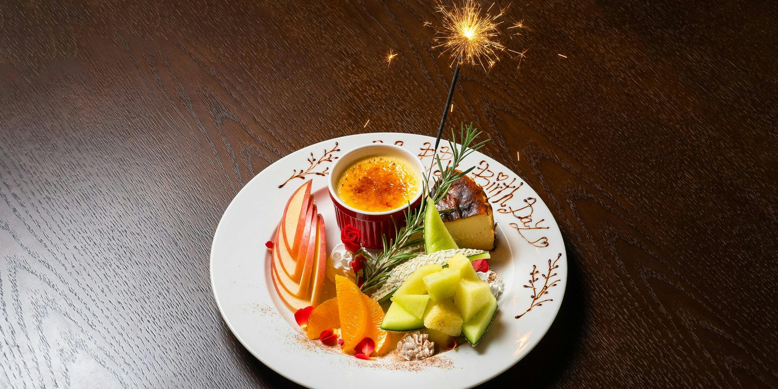 BROWNSTONE Tapas Bar GINZA VIP Anniversary コース ディナー プラン(12314617)・メニュー
