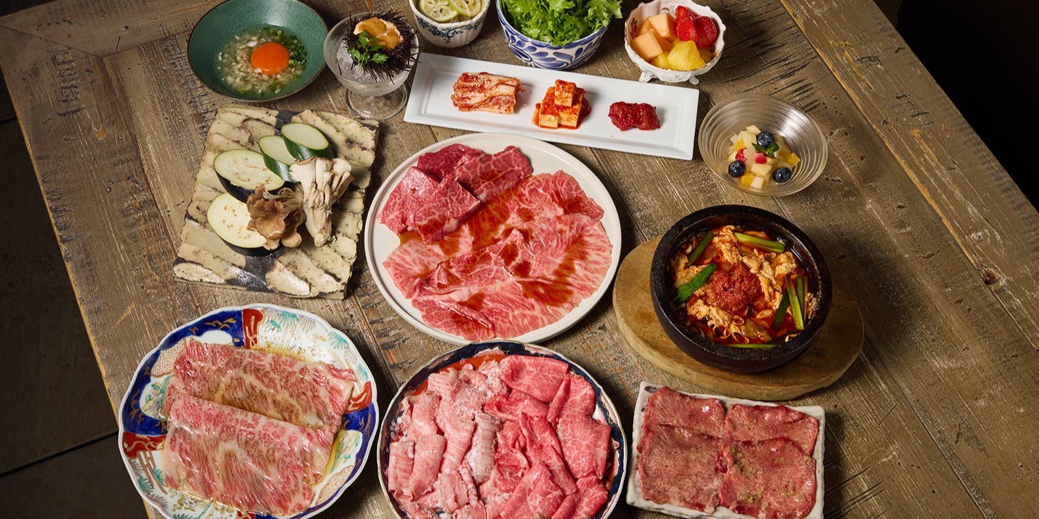 焼肉 Bovin d’Or Cours special de YAKINIKU 焼肉コース ランチ プラン(12476530)・メニュー