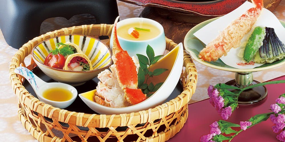 かに道楽 京都北白川店 【お昼のかに御膳】結花 ランチ プラン(12479169)・メニュー