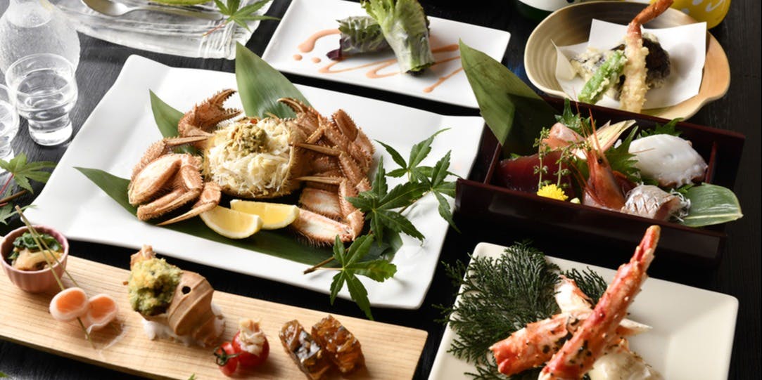 満月 いぶき 横浜鶴屋町 【昴～subaru～コース】魚の王様クエと焼きタラバ蟹を贅沢に（9品） ランチ プラン(12610884)・メニュー